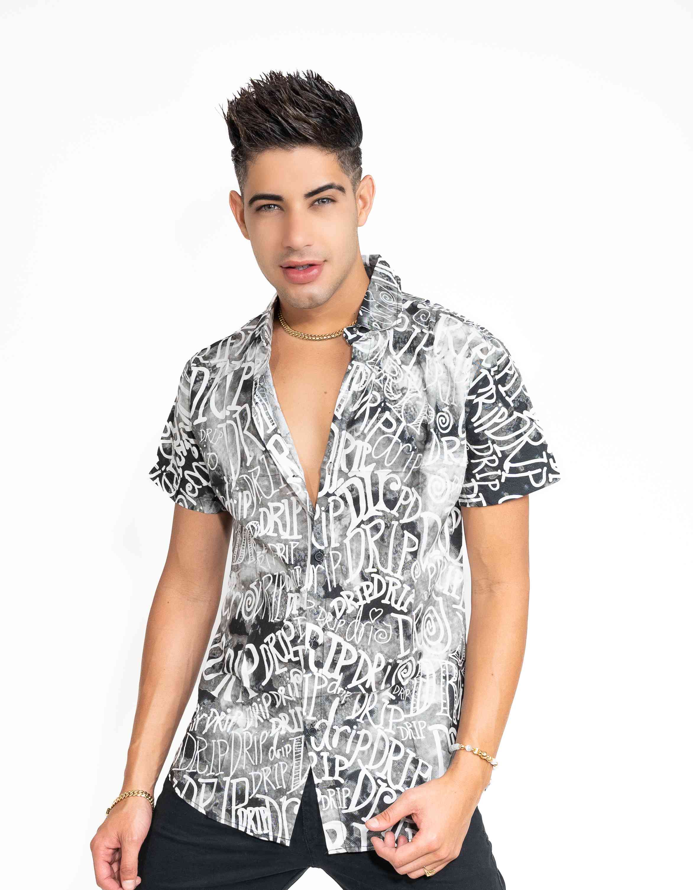 Dripping Italian Shirt – Yoel Fashion